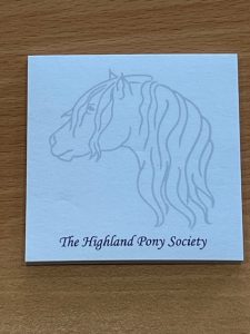 Sticky Notes – Highland Pony Society